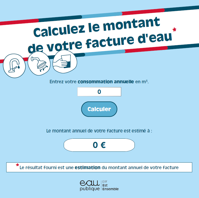 Tout savoir sur le prix et la facturation de l'eau | Est Ensemble
