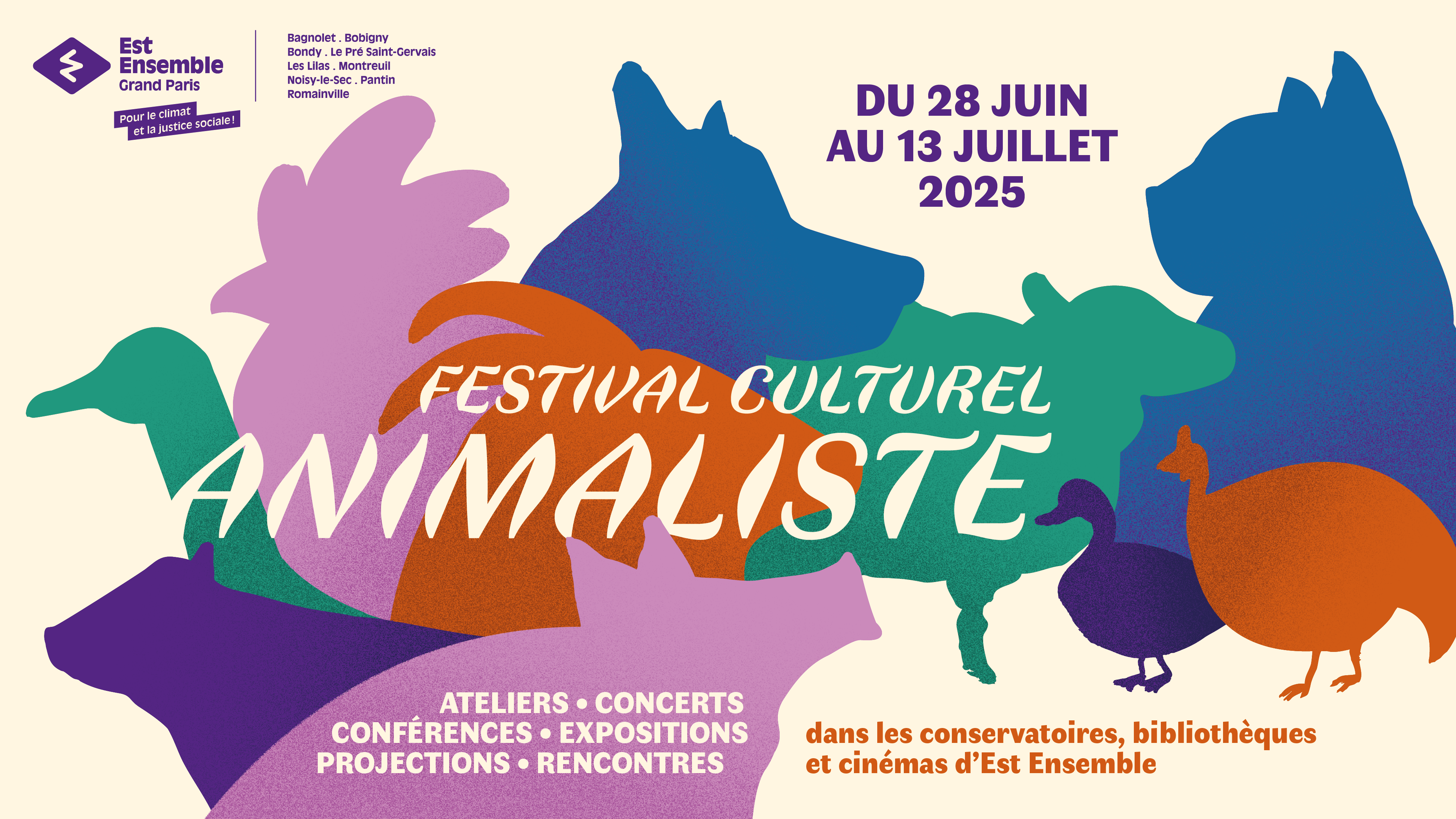 Festival culturel animaliste | Est Ensemble