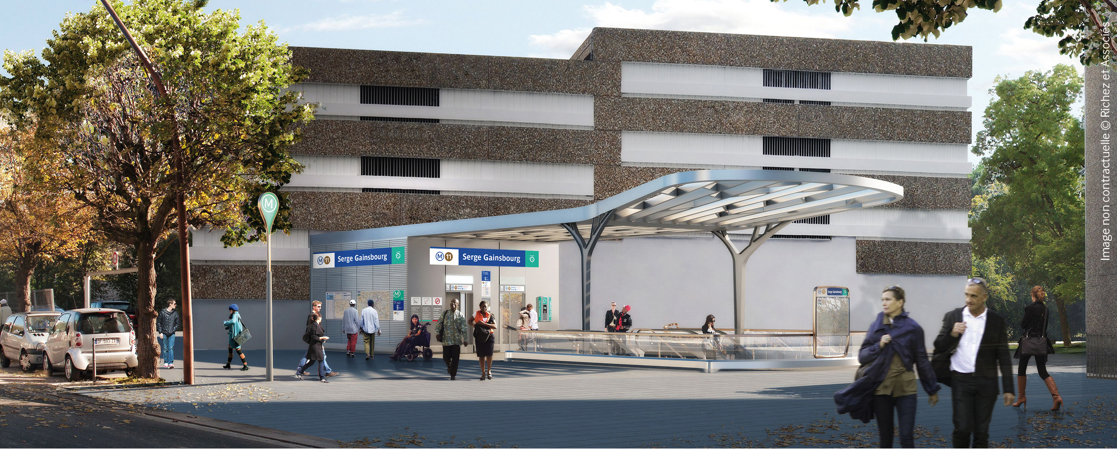 Lancement des travaux du prolongement de la ligne 11 | Est Ensemble Lancement des travaux du prolongement de la ligne 11 | Est Ensemble