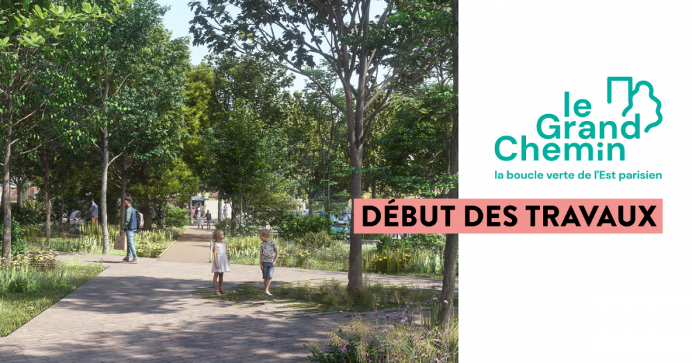 Le Grand Chemin : les travaux débutent aux Lilas ! | Est Ensemble