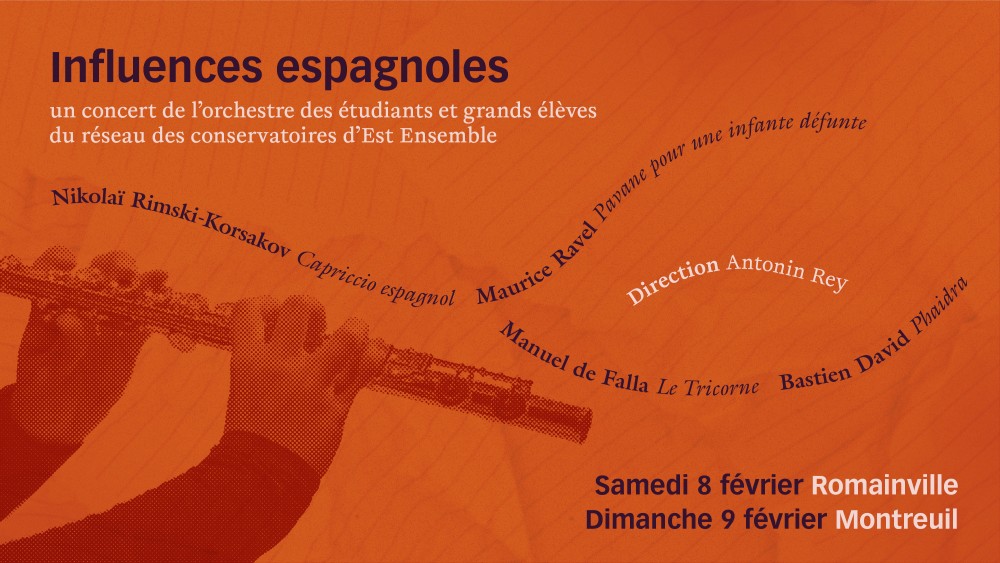 Influences espagnoles, un concert de l'Orchestre des élèves des ...